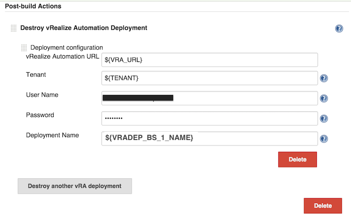 Updated vRA plugin for Jenkins | InkySea